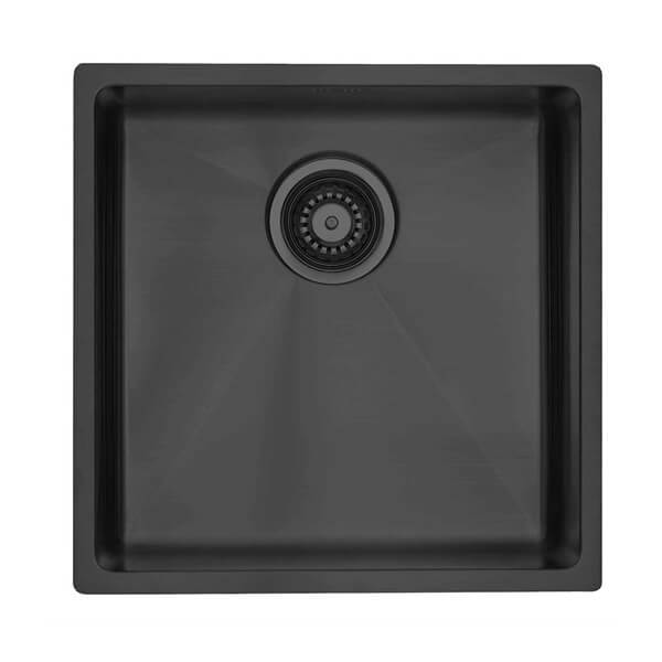 Kubus 400 Soft - PVD Shadow | Vask til din bordplade fra Billeschou A/S