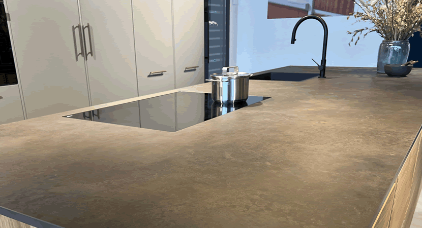 Basic+ Marrone Mat | Dekton / Keramik bordplader fra Billeschou A/S